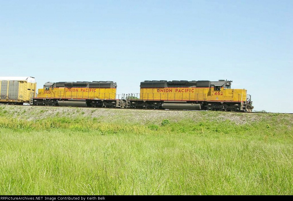 UP 3462 and 3752